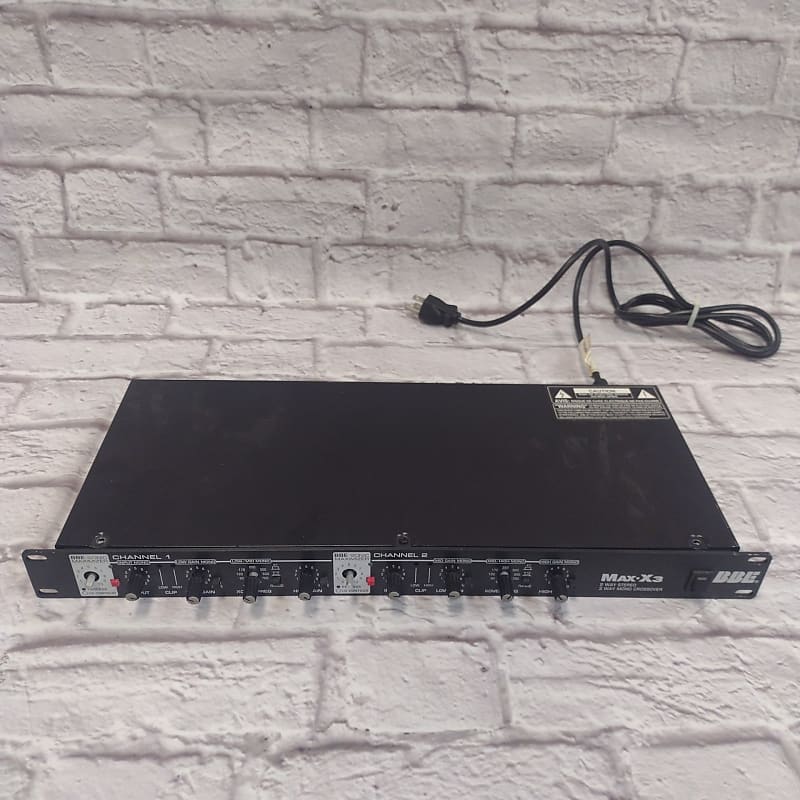 BBE Max-X3 Rack Mount Crossover | Reverb