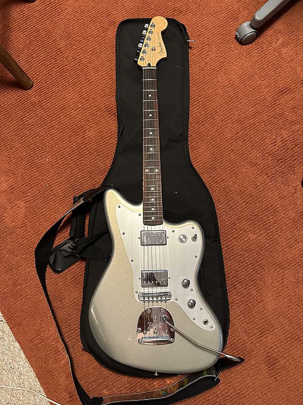 Fender Jazzmaster 2015 - Silver | Reverb
