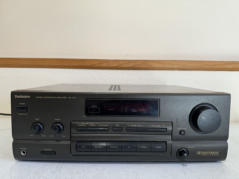 Technics SU-G75 Amplifier HiFi Stereo Vintage Amp Audiophile | Reverb