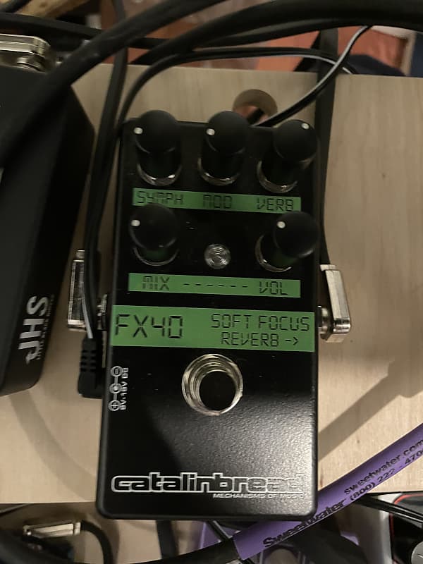 Catalinbread Soft Focus Reverb 2022 - Present - Black / Green | Reverb