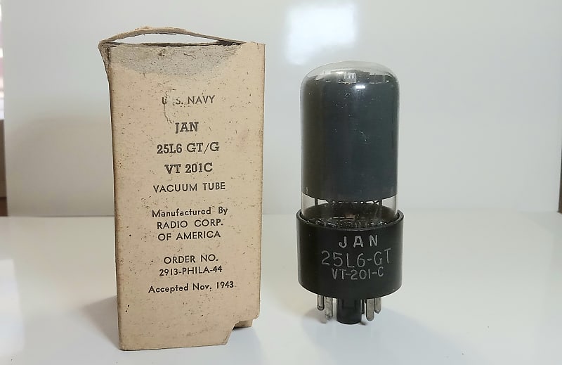 RCA jan 25l6 gt/g vt 201c vacuum tube | Reverb
