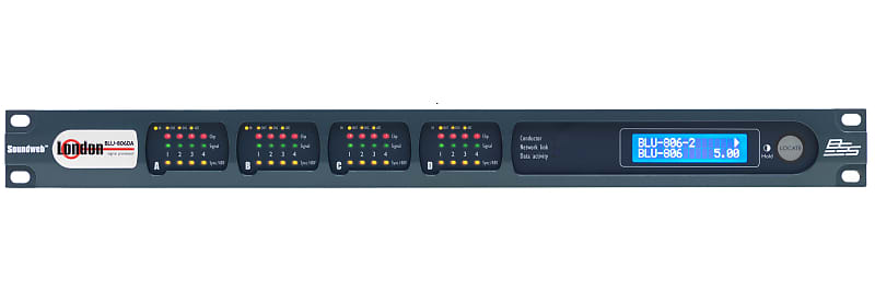 BSS Soundweb London BLU-806DA Signal Processor BLU Link and | Reverb