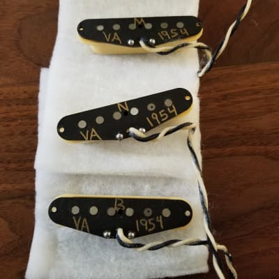 Virgil Arlo 1954 Black Label Strat Pickups. Made by Tone | Reverb