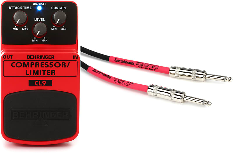 Behringer CL9 Compressor / Limiter Pedal Bundle with Pro Co | Reverb