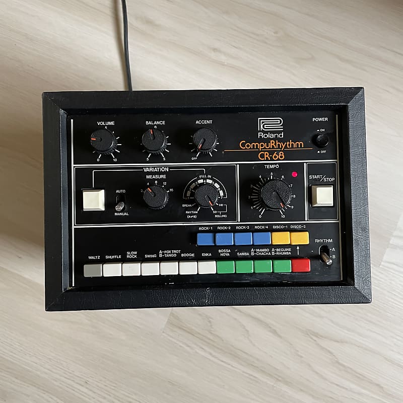 Roland CR-68 CompuRhythm 1970s - Black | Reverb