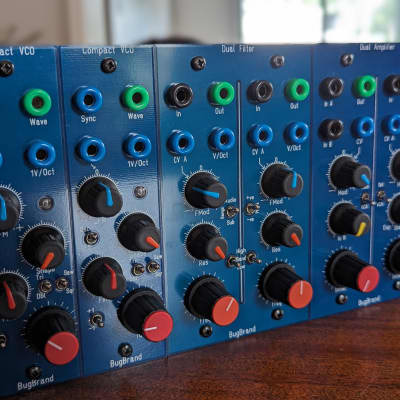 Bugbrand Synthvoice Frame System Blue Analog Synthesizer | Reverb