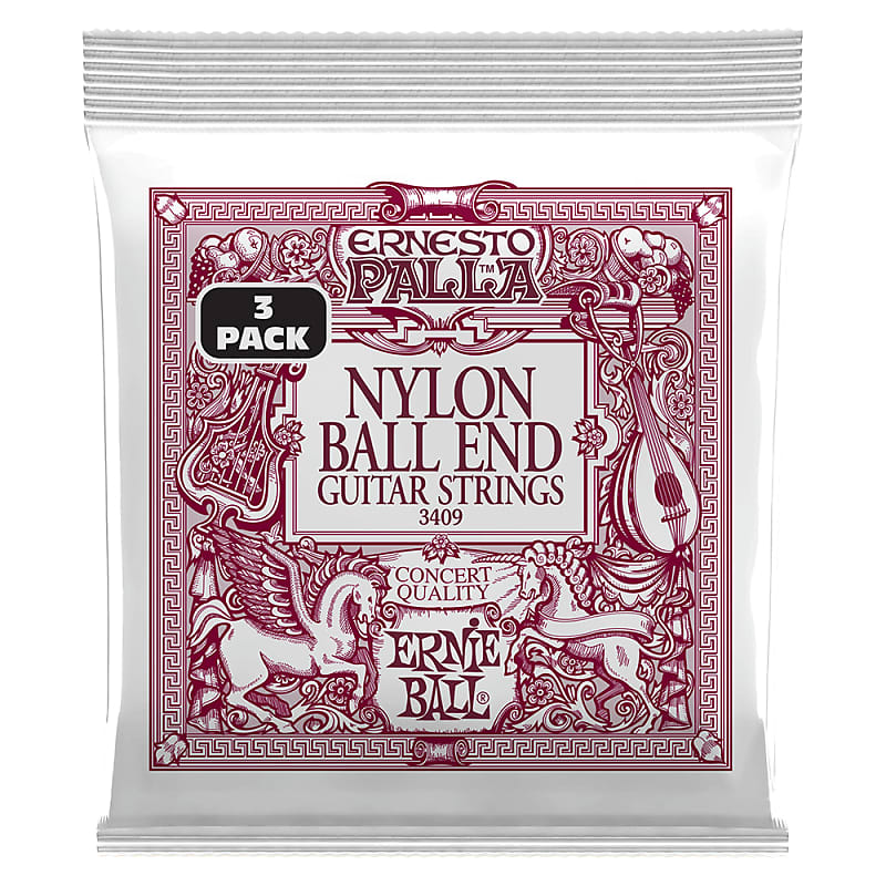 Ernie Ball Nylon Ball End 3 Pack - 28-42 gauge | Reverb