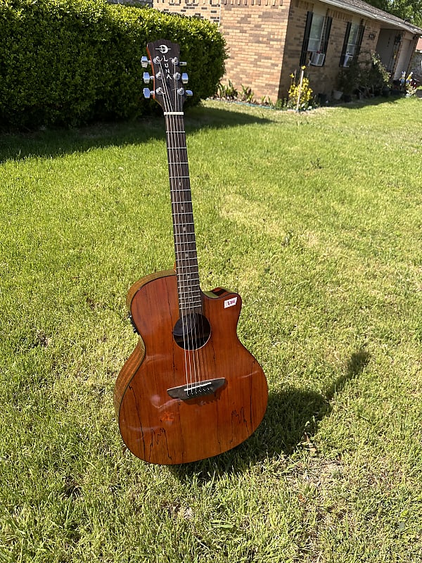 Luna Gypsy Spalt Grand Concert Acoustic Guitar 2010s - | Reverb