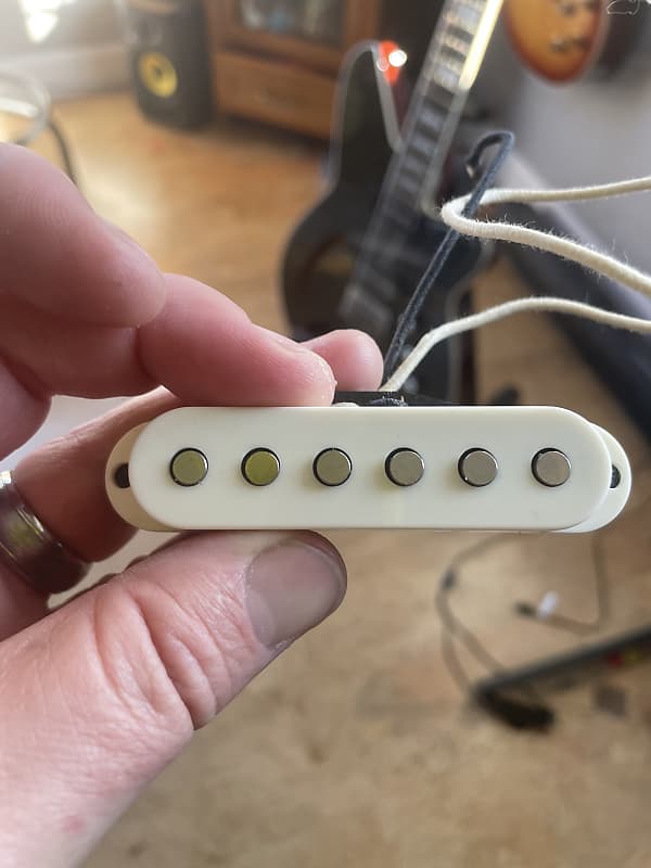 Suhr V63+ Single Coil Electric Guitar Neck Pickup, Parchment | Reverb