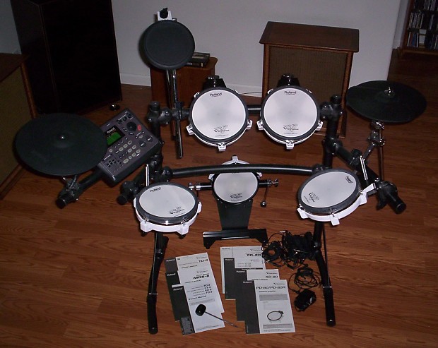 Roland TD-8 V-Drum Mesh Head Drumset | Reverb