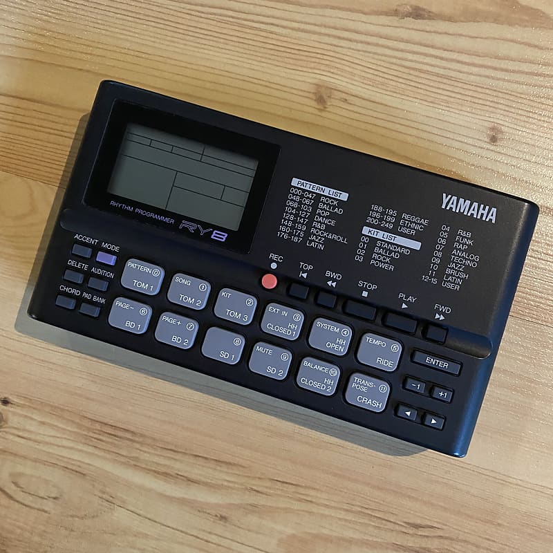 Yamaha RY8 Drum Machine 1990s | Reverb
