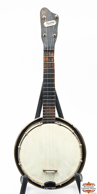 Maxitone Banjo Ukulele 1930s | Reverb