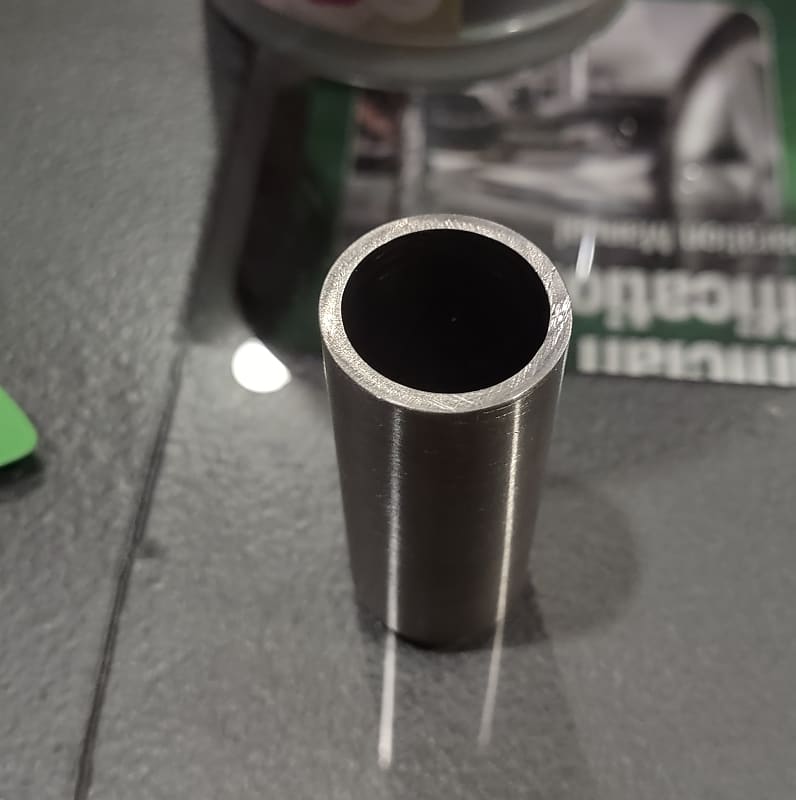 Titanium guitar slide medium size | Reverb