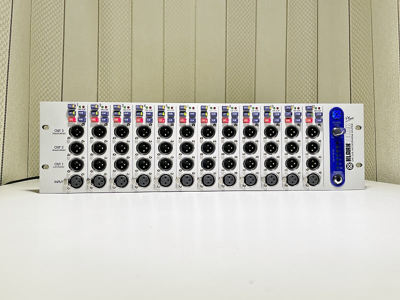KLARK-TEKNIK DN1248Plus, Microphone Pre Amp and Splitter | Reverb UK