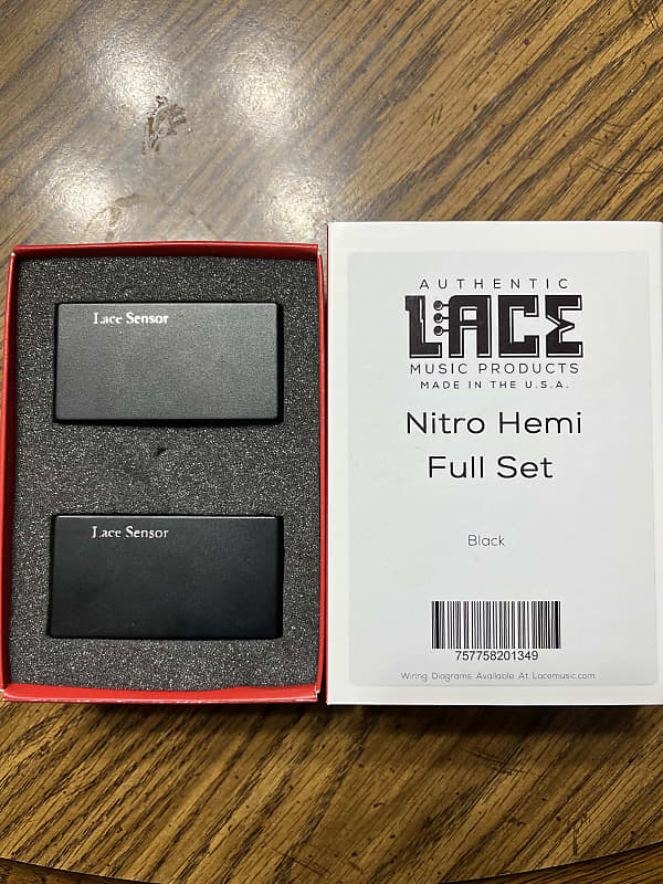 Lace Nitro Hemi Set in Black | Reverb