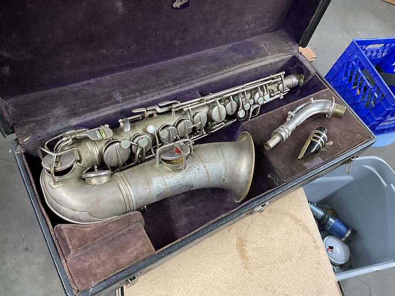 C.G. Conn Alto 1914 - Silver | Reverb