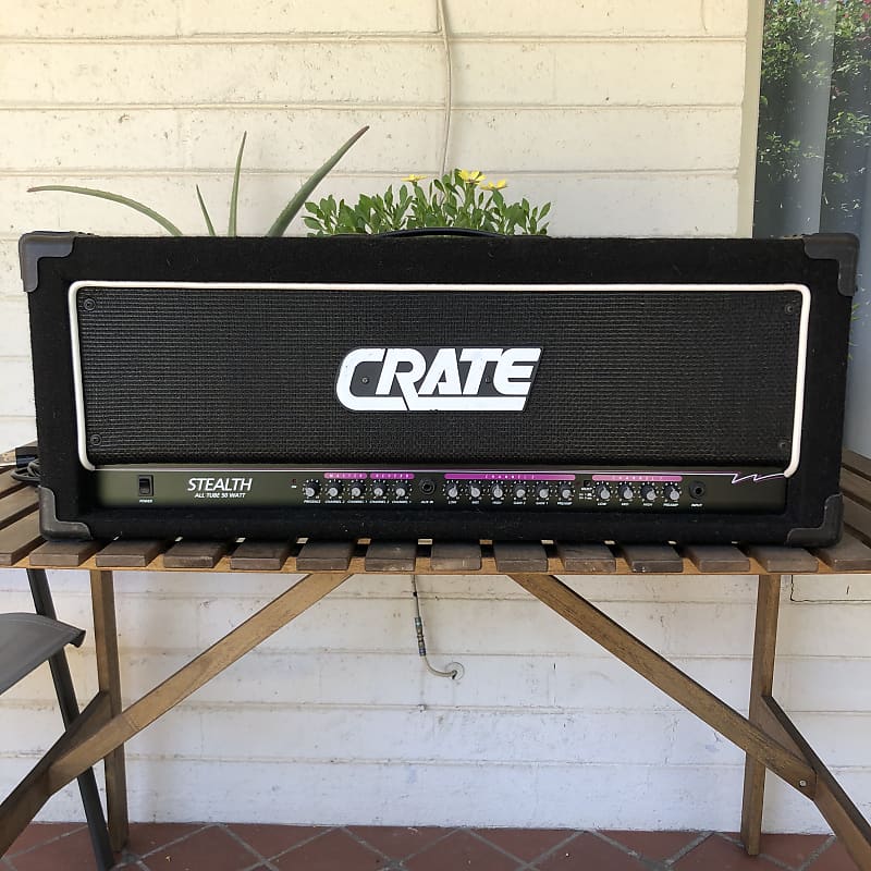 Crate Stealth GT-50 H 50 Watt Hi Gain Tube Amplifier Head | Reverb