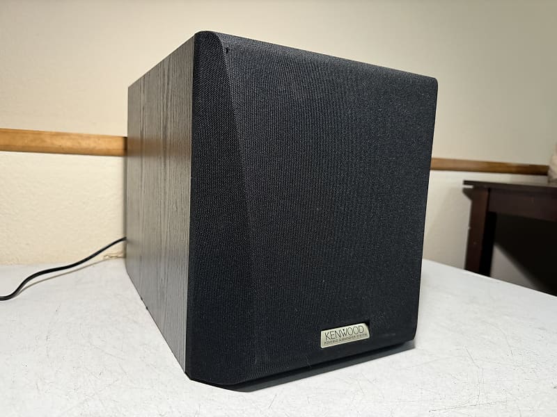 Kenwood SW-32HT Powered Subwoofer Home Theater Bass 160w Loud | Reverb