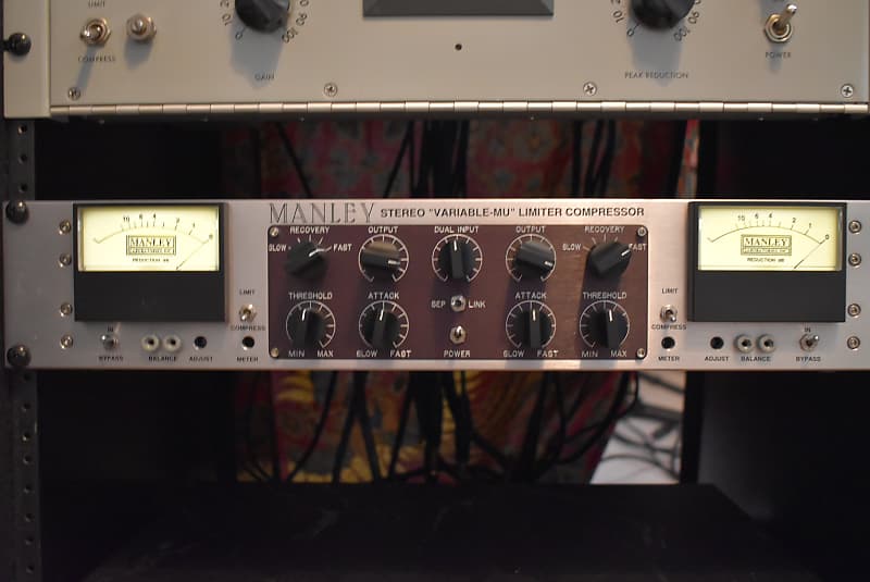 Manley Labs Variable Mu Stereo Tube Compressor Limiter 1990s | Reverb