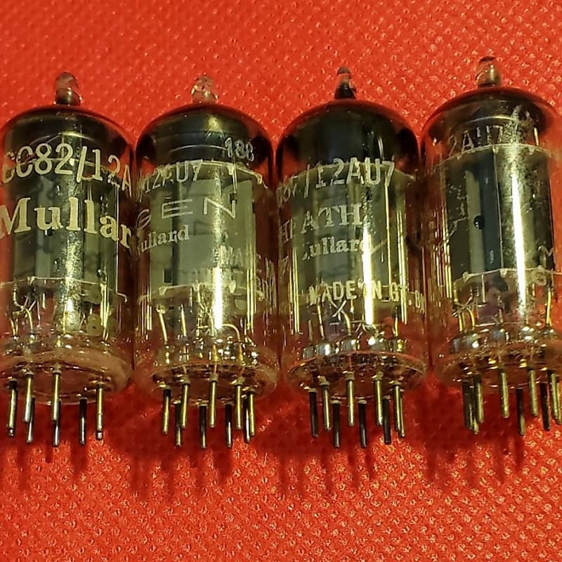 Mullard 12au7 1960,s Quad | Reverb