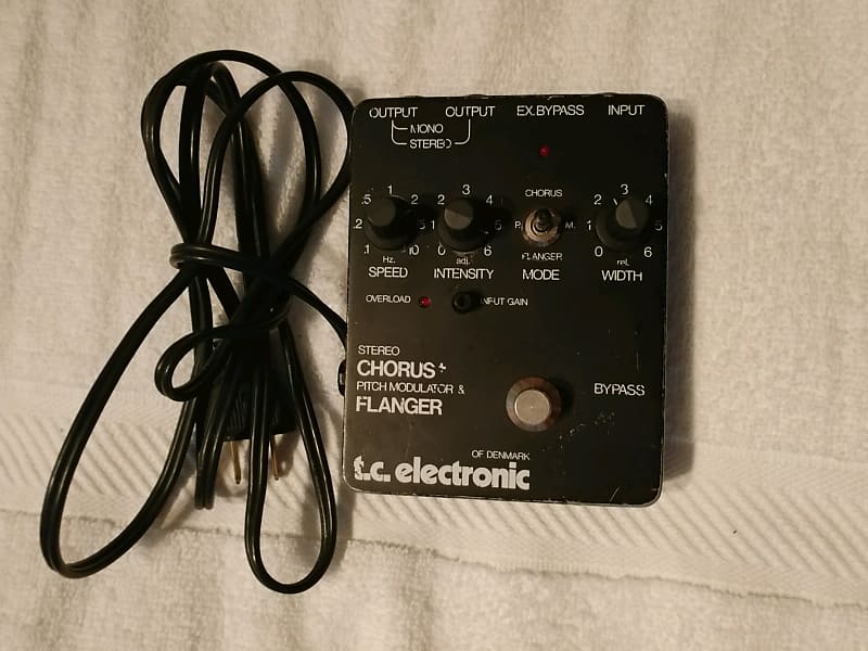 TC Electronics SCF Stereo Chorus Flanger 1980's Made in | Reverb