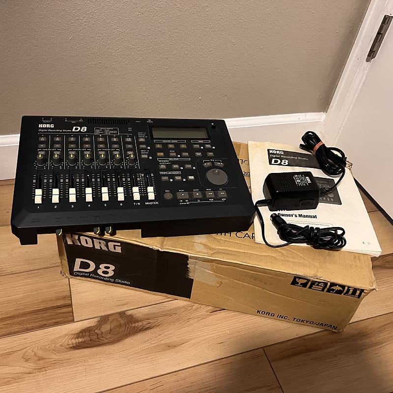 Korg D8 8-Channel Digital Recorder Multi-Track w/ Original | Reverb