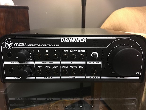 Drawmer MC2.1 Monitor Controller Black | Reverb