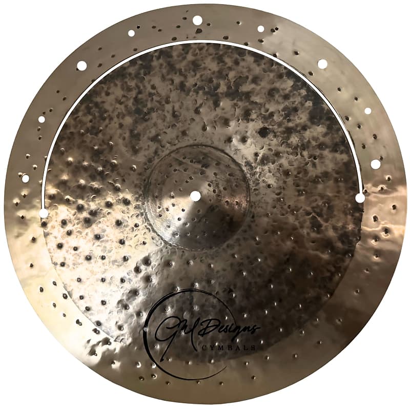22" GM Designs MOON ARC Ride Cymbal - Dark, Shimmering, | Reverb