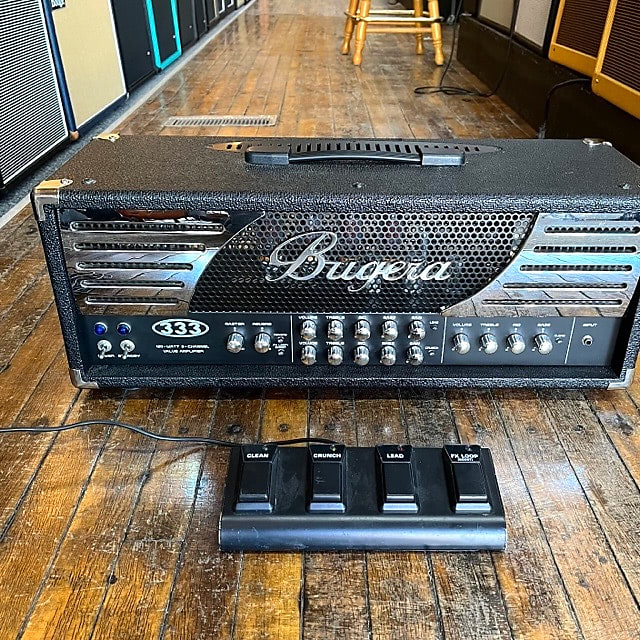 Bugera 333 120-watt 3-Channel Tube Guitar Amplifier Head Late | Reverb