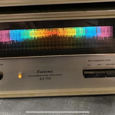 Sansui RA-700 reverbation amplifier 70s | Reverb