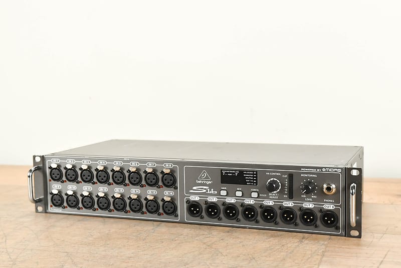Behringer S16 16 x 8 Digital Stage Box CG005E2 | Reverb