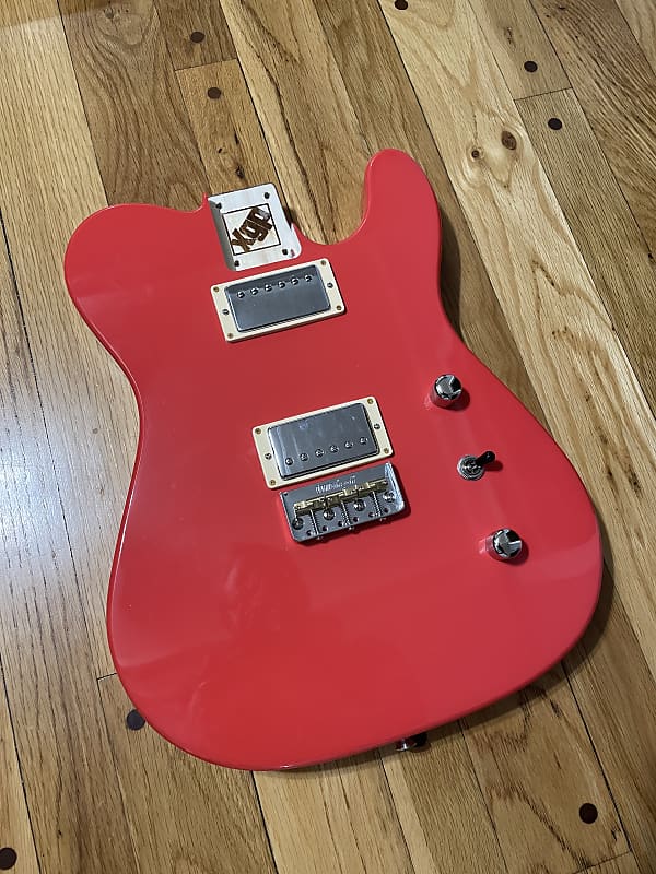 Loaded Tele Body - Fiesta Red | Reverb