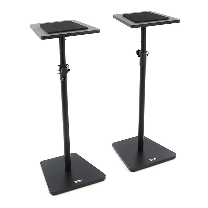 On-Stage Stands SMS7500B Wood Studio Monitor Stands Pair | Reverb