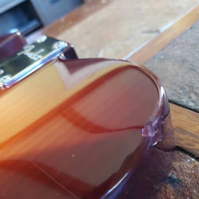 Fender Modern Player Telecaster Plus body honey burst | Reverb