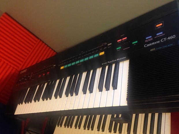 Casio Casiotone 460 1987 Black' | Reverb