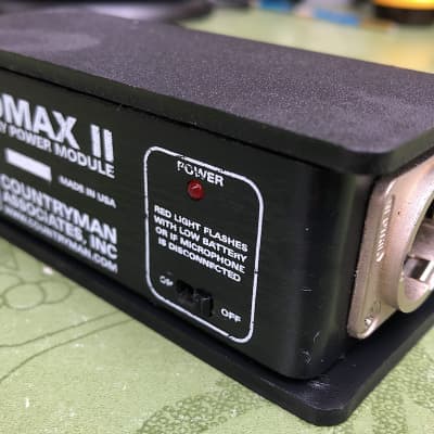 Countryman - Isomax II Battery Power Module - Phantom Power | Reverb