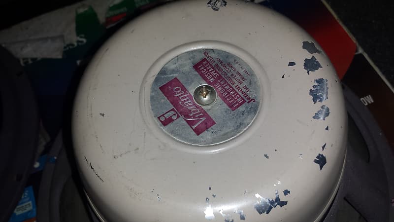 Jensen 12" Vibranto EM1200 guitar speaker 1960? Beige | Reverb