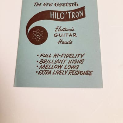 Gretsch 60s Hilo'tron Pickup Pickups Hang tag Hilotron Hilo | Reverb