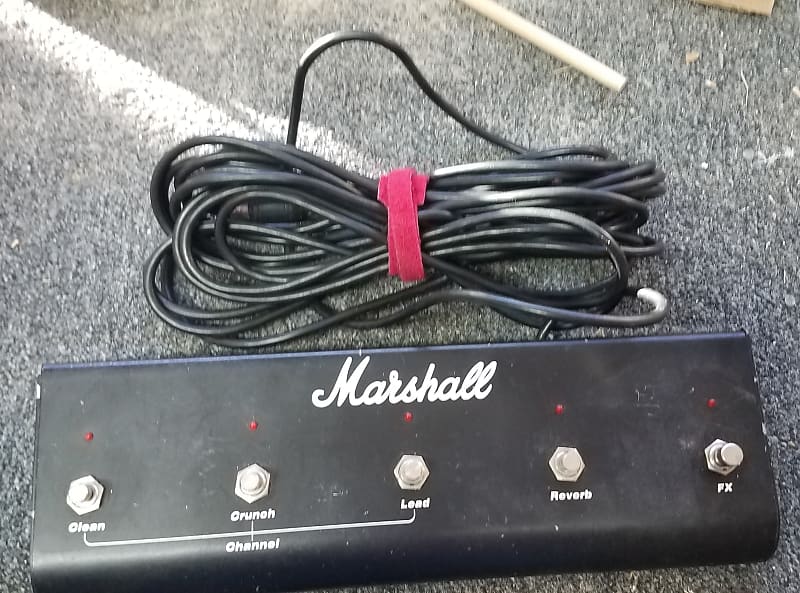 Marshall amp 5 button foot switch | Reverb