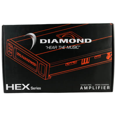 Diamond Audio HX1200.1D HEX Series Monoblock Class-D Car | Reverb