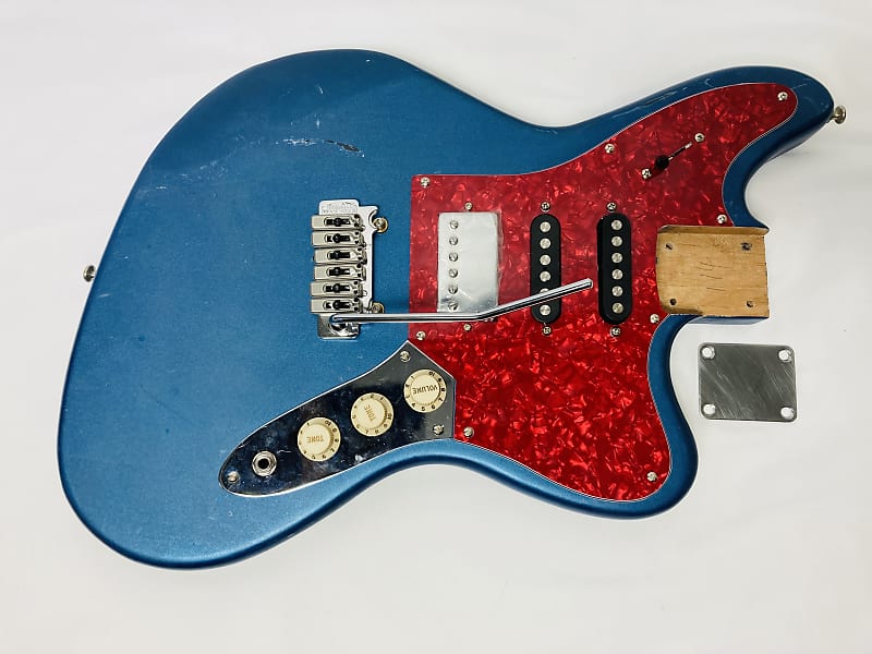 Offset Guitar Body / Wilkinson Tremolo Bridge / Seymour | Reverb