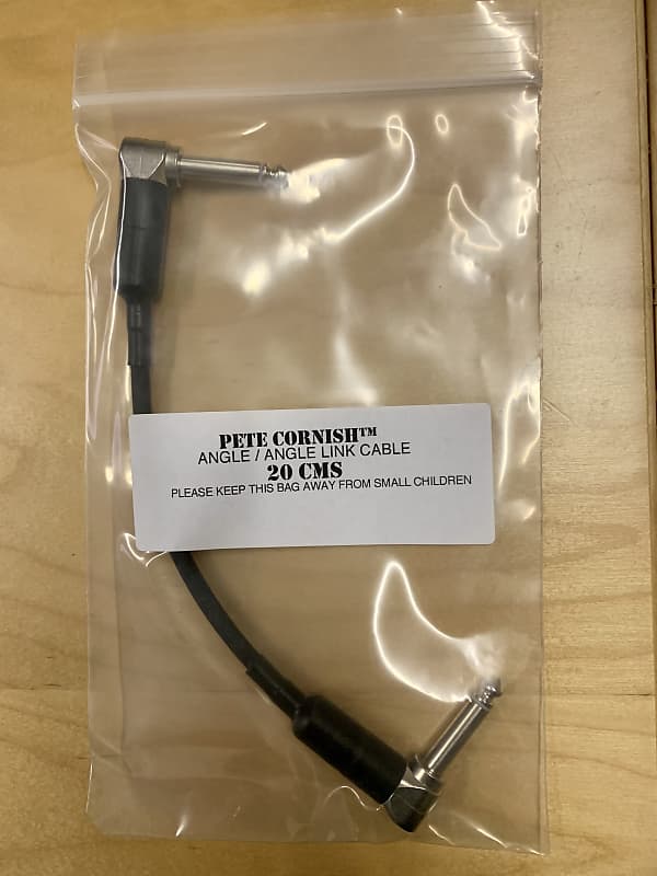 Pete Cornish Angle/Angle link cable 20 cms 2020 | Reverb