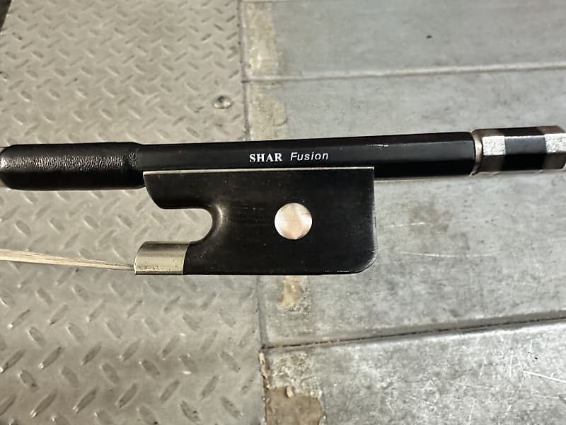 Shar Fusion 3/4 Carbon Fiber Bass Bow - French Frog | Reverb