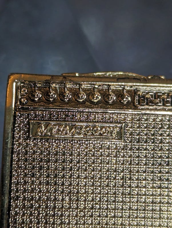 Mesa Boogie Mark 3 Future Primitive Lapel Pin 80s - Gold | Reverb