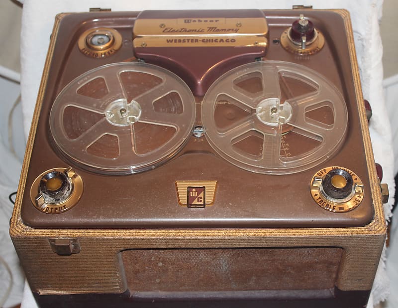 Webster Chicago 210-1B 1952 tube amp: 1st commercial portable | Reverb