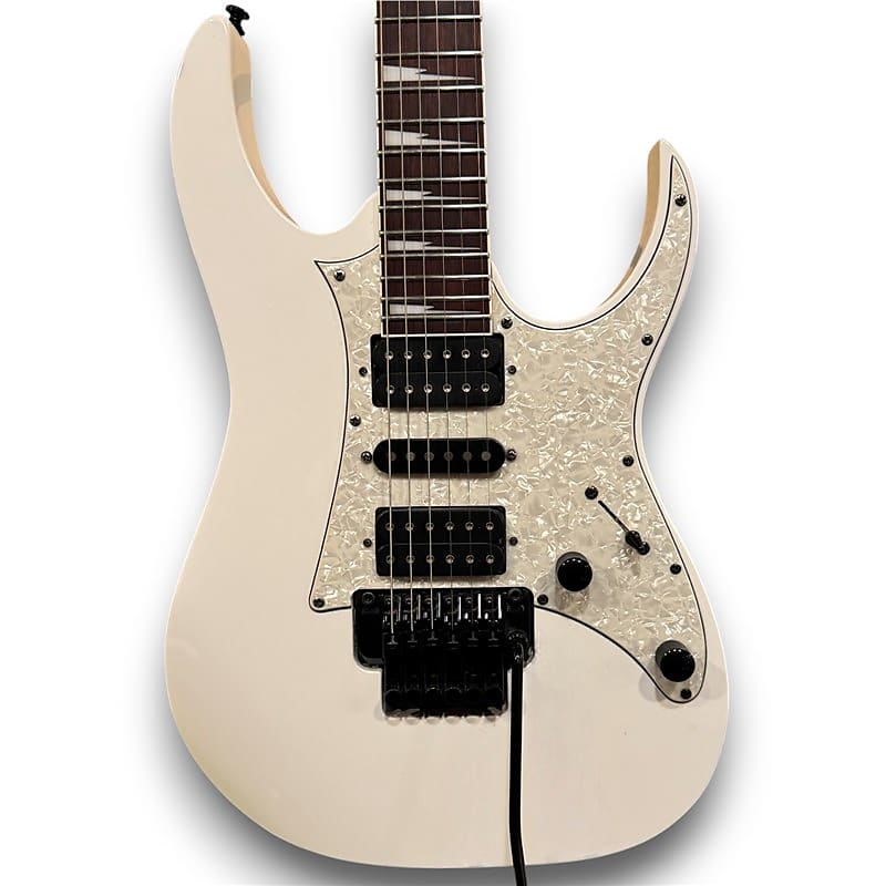 Ibanez RG350DX, White, Second-Hand | Reverb