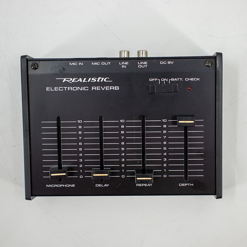 Used Realistic Electronic Reverb Unit | Reverb