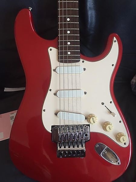 Fender Strat Plus 1989 Candy Apple Red | Reverb