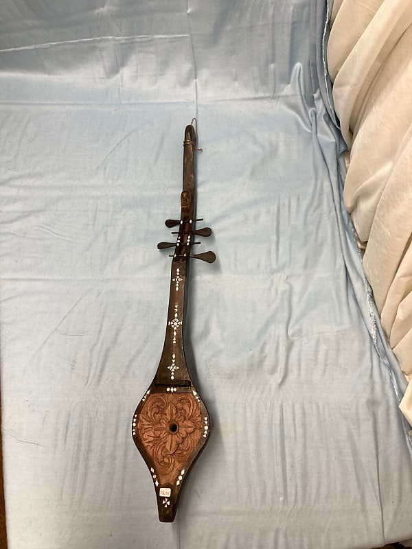 South East Asian Spike Fiddle From Late 1800s 4 Strings | Reverb