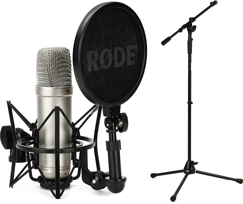 Rode NT1-A Large-Diaphragm Condenser Microphone Bundle with | Reverb